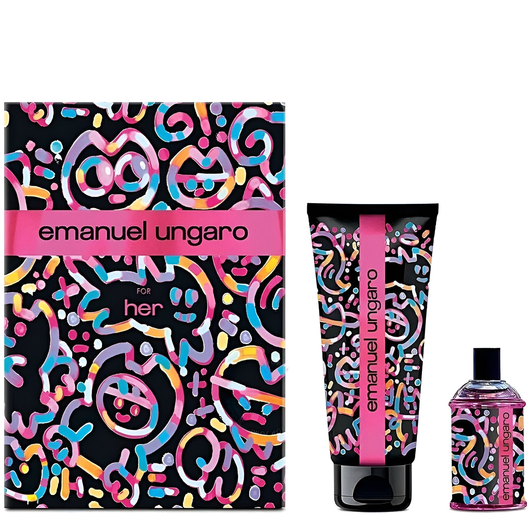 Emanuel Ungaro For Her EDP Body Lotion Set for Women