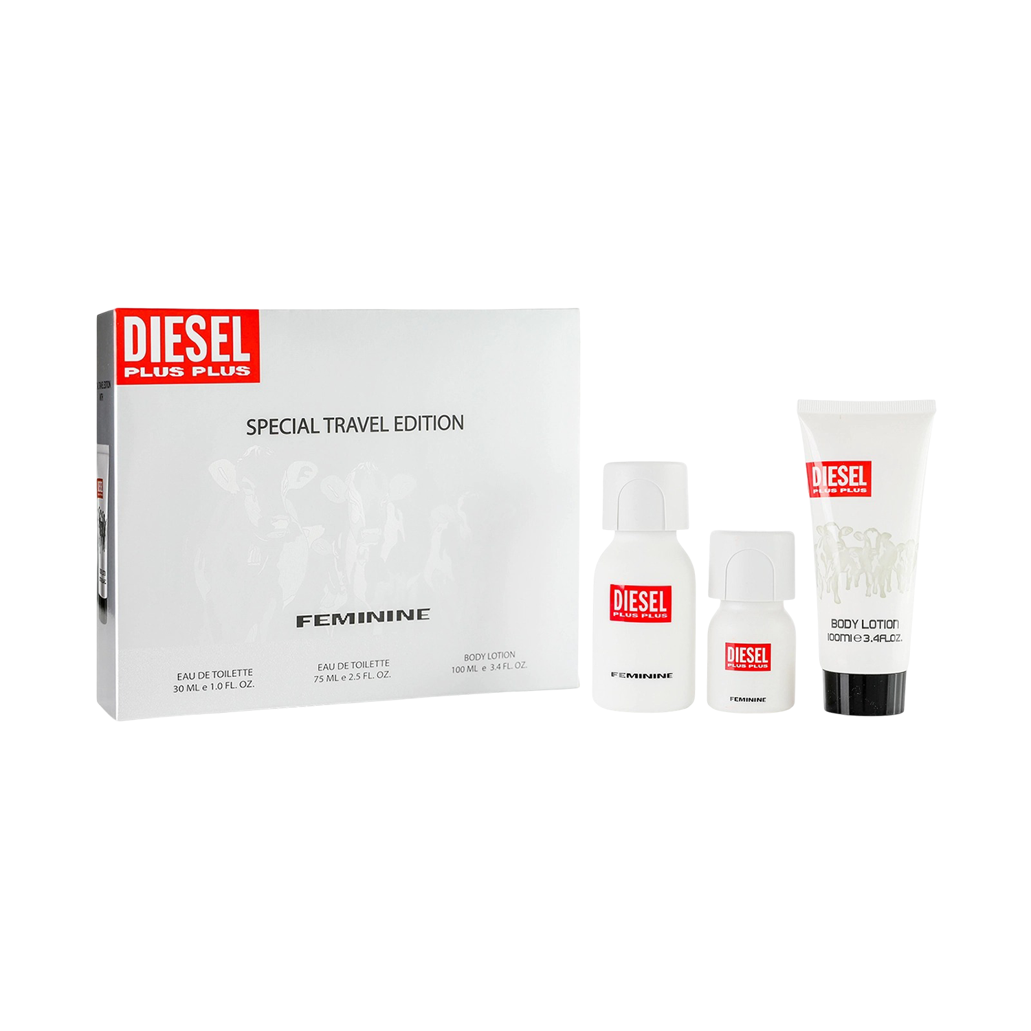 Diesel Plus Plus EDT For Women Travel Gift Set | My Perfume Shop