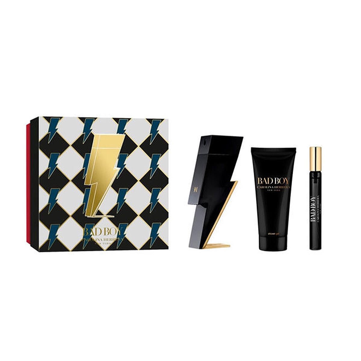 Shop Carolina Herrera Bad Boy EDT Deluxe Gift Set | My Perfume Shop