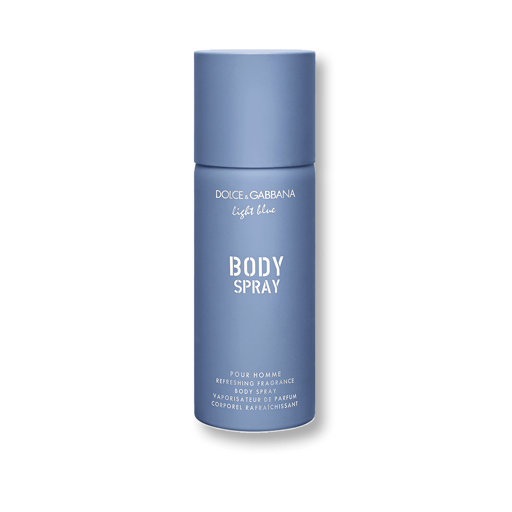 Shop Dolce & Gabbana Light Blue Body Spray For Men